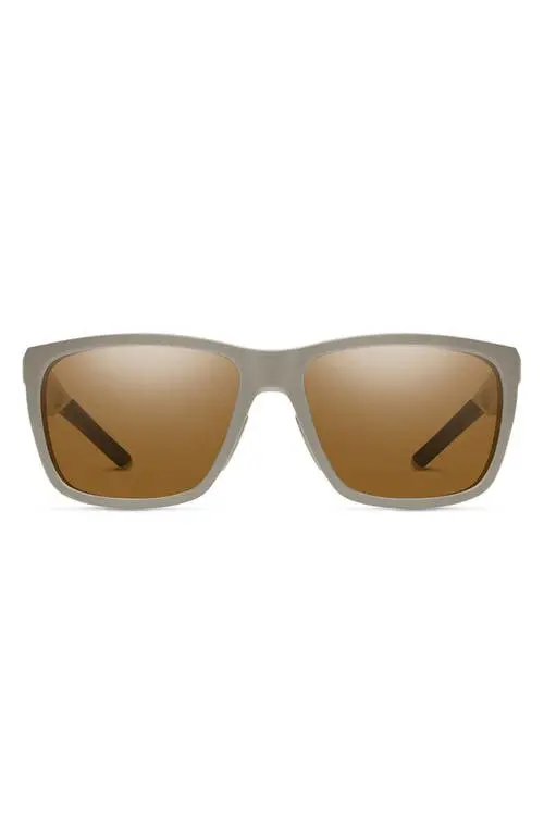 SMITH Longfin Elite 59mm Sunglasses - Tan/brown