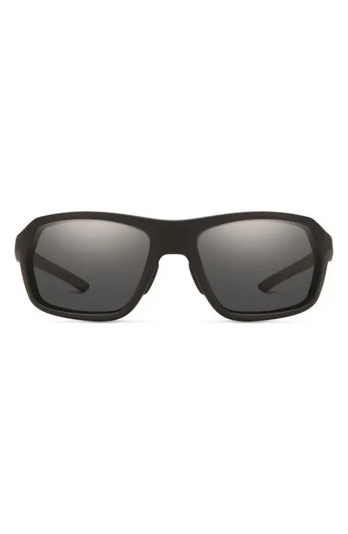 SMITH Rebound Elite 62mm Sunglasses - Matte Black/gray