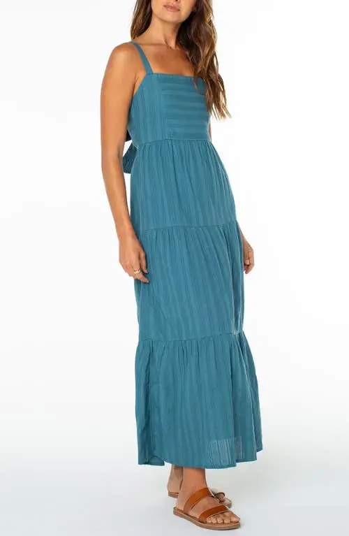 Roxy Clearwater Tiered Maxi Dress - Dragonfly
