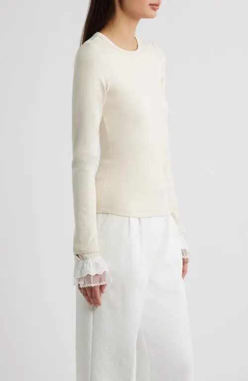 ARTLESS FOREVER Valentina Bell Sleeve Top - Cream