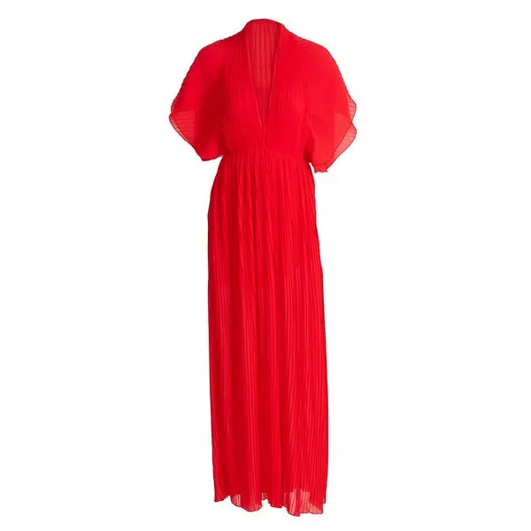 SOHUMAN Lousch Maxi Gown - Red