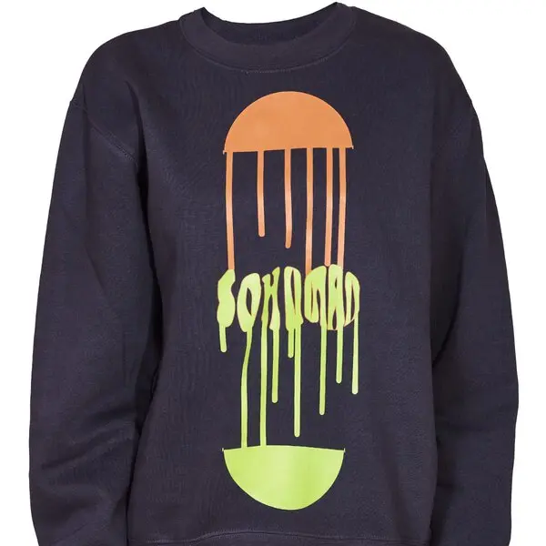 SOHUMAN Daya Organic Cotton Sweatshirt - Blue