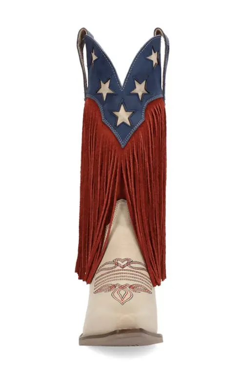 DINGO Wild N Free Fringe Western Boots