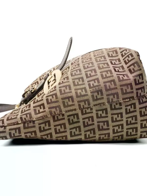 Fendi Zucchino Canvas Tote Bag