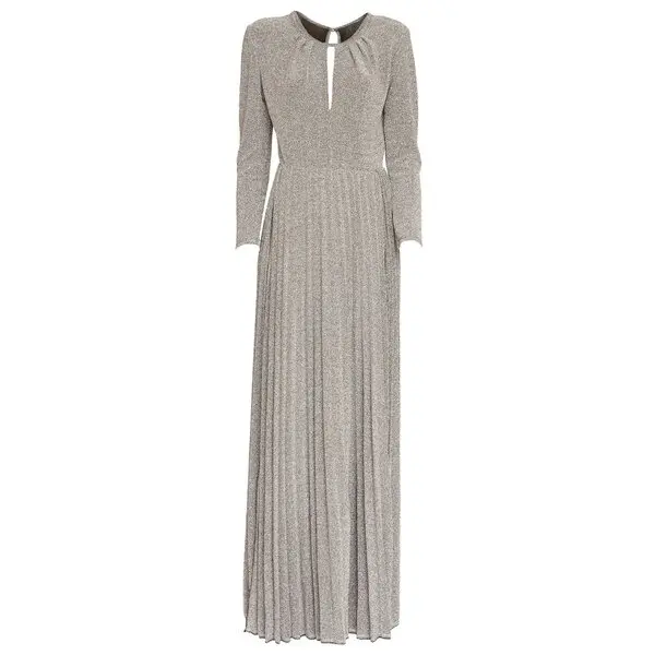 SOHUMAN Siluen Maxi Dress - Silver