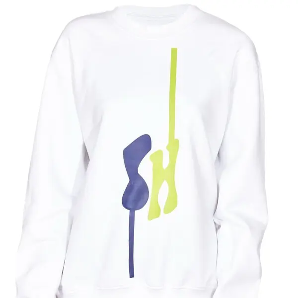 SOHUMAN Rie Sweatshirt - White