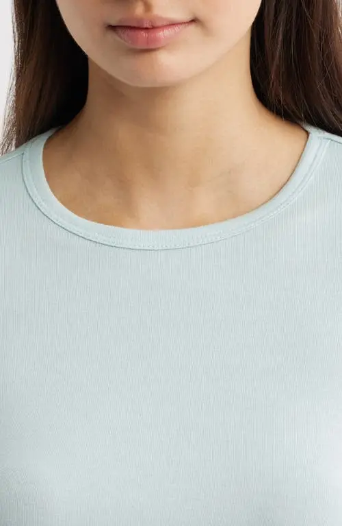 ARTLESS FOREVER Three-quarter Sleeve Crewneck Top