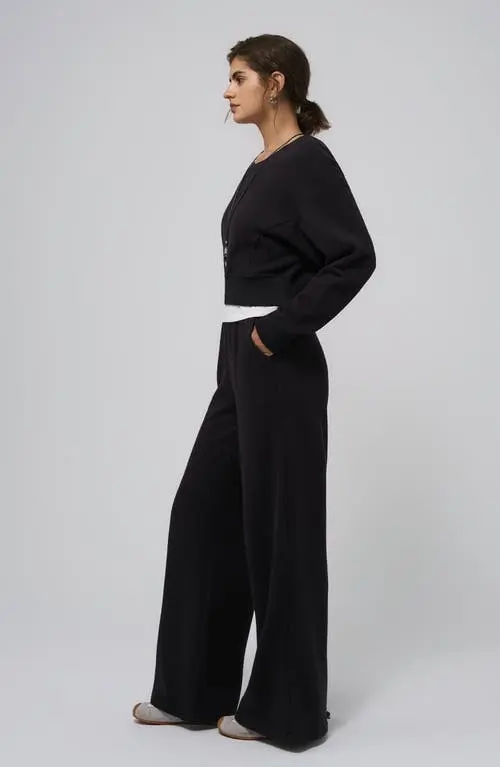 JUANA Hemp Essentials Fleece Sweatpants - Black