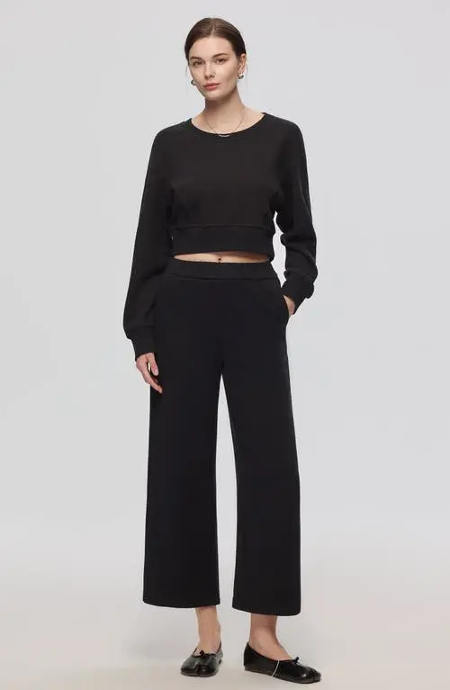 JUANA Hemp Essentials Fleece Sweatpants - Black