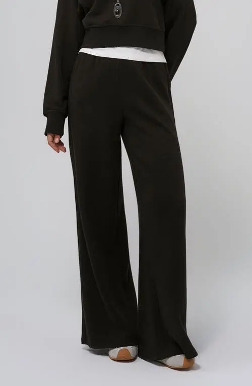 JUANA Hemp Essentials Fleece Sweatpants - Black