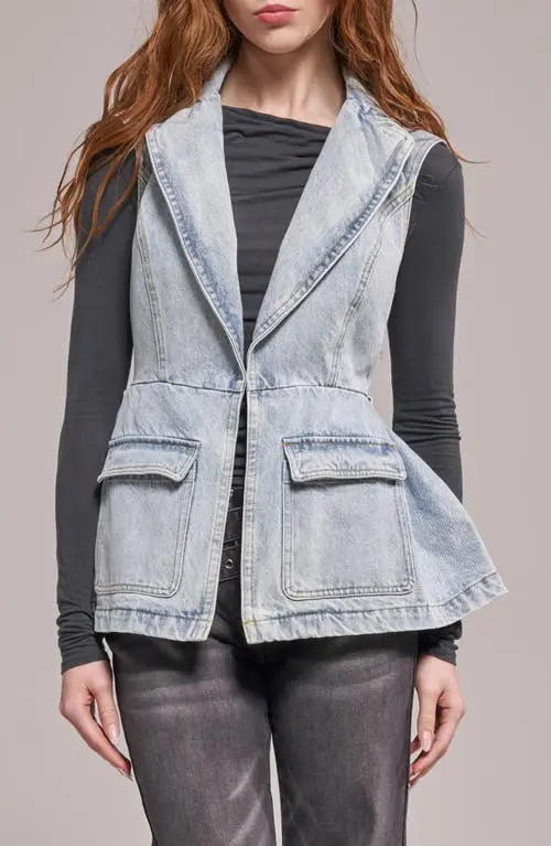 AZALEA WANG Peplum Vest