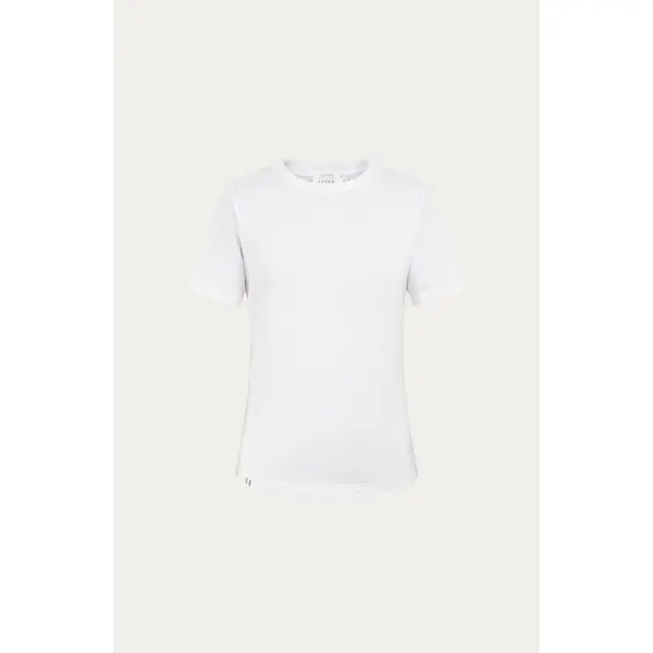 JUANA Hemp Blend Crewneck T-shirt - White