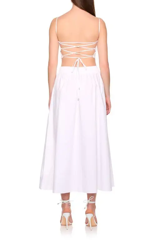 Susana Monaco Cotton Poplin Midi Skirt