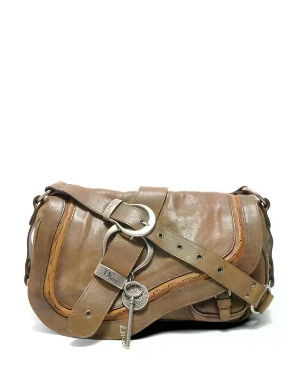 Dior Gaucho Shoulder Bag - Brown