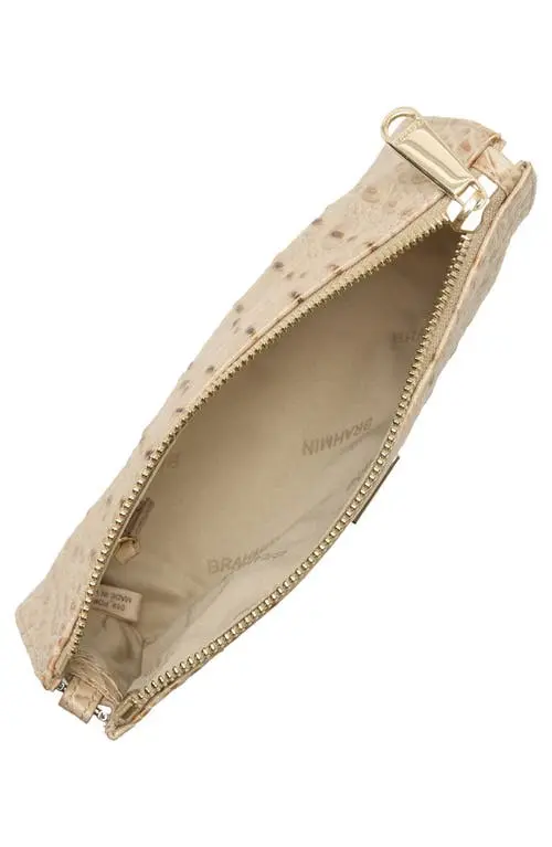 Brahmin Adia Croc Embossed Leather Wristlet