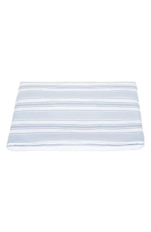 MATOUK Elio Fitted Sheet - Blue