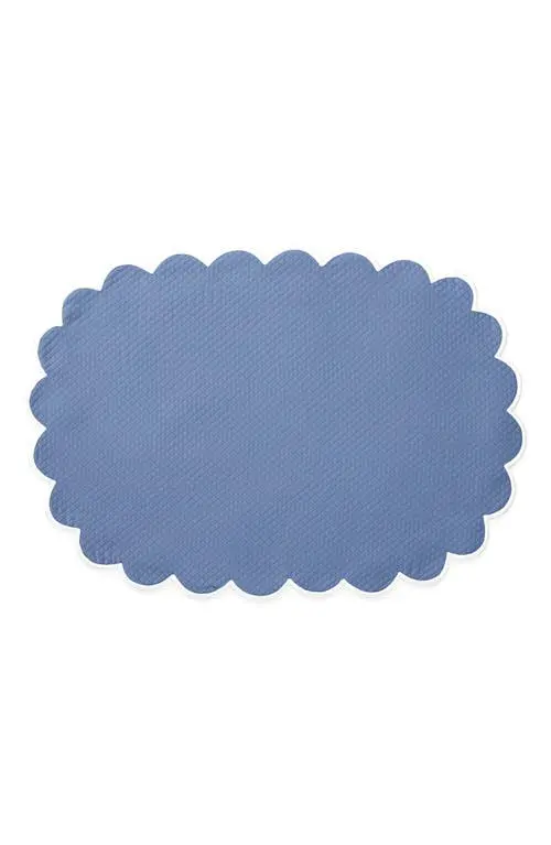 MATOUK Savannah Gardens Set Of 4 Placemats - Azure
