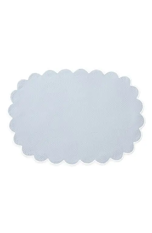 MATOUK Savannah Gardens Set Of 4 Placemats - Light Blue