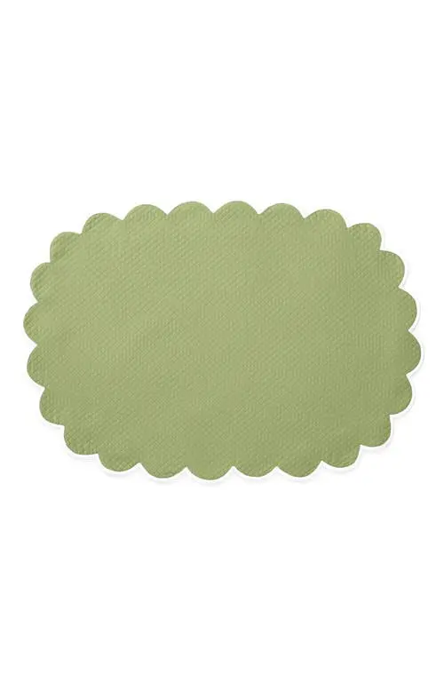 MATOUK Savannah Gardens Set Of 4 Placemats - Spring Green