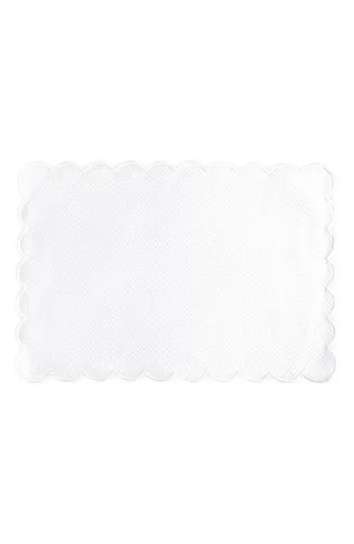 MATOUK Savannah Gardens Set Of 4 Placemats - White