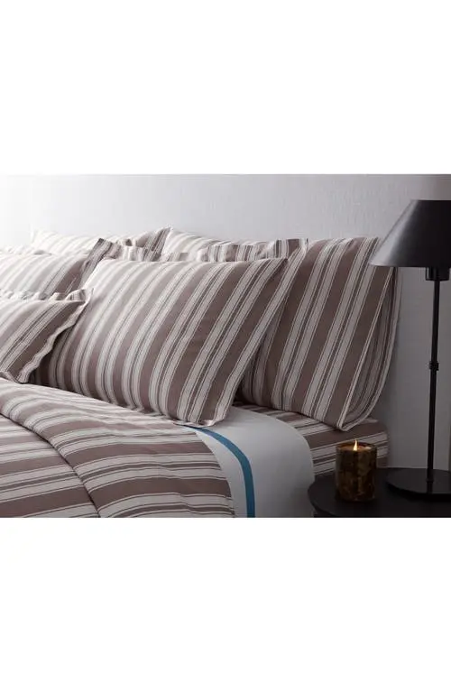 MATOUK Elio Set Of 2 Pillowcases - Mocha
