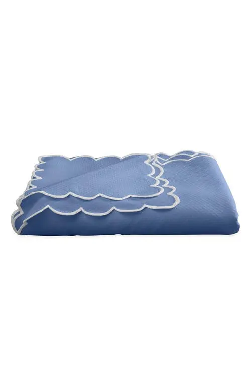 MATOUK Savannah Gardens 120-inch Tablecloth - Azure