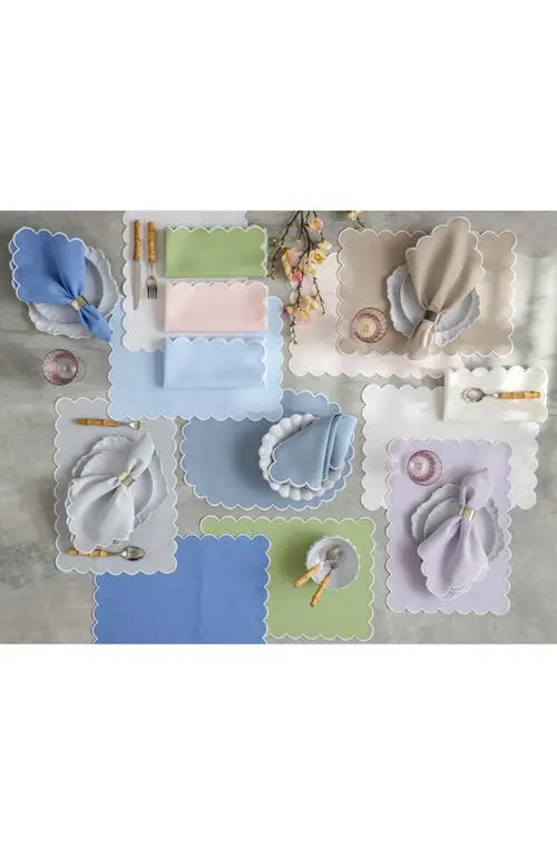 MATOUK Savannah Gardens 120-inch Tablecloth - Dune