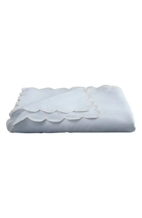 MATOUK Savannah Gardens 120-inch Tablecloth - Light Blue