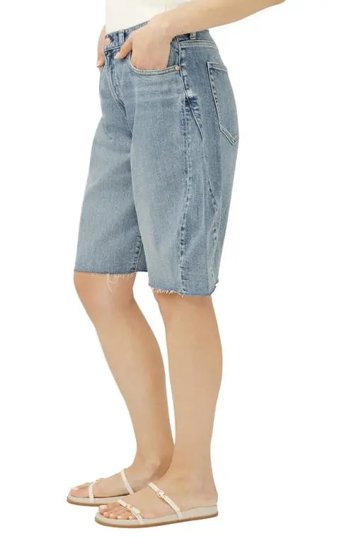 SILVER JEANS CO. Curve Bermuda Denim Shorts