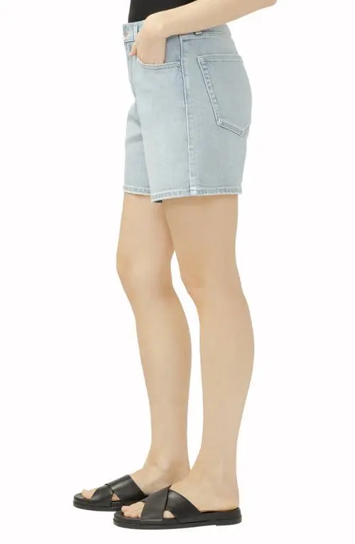 SILVER JEANS CO. Be Easy" Mid Thigh Denim Shorts