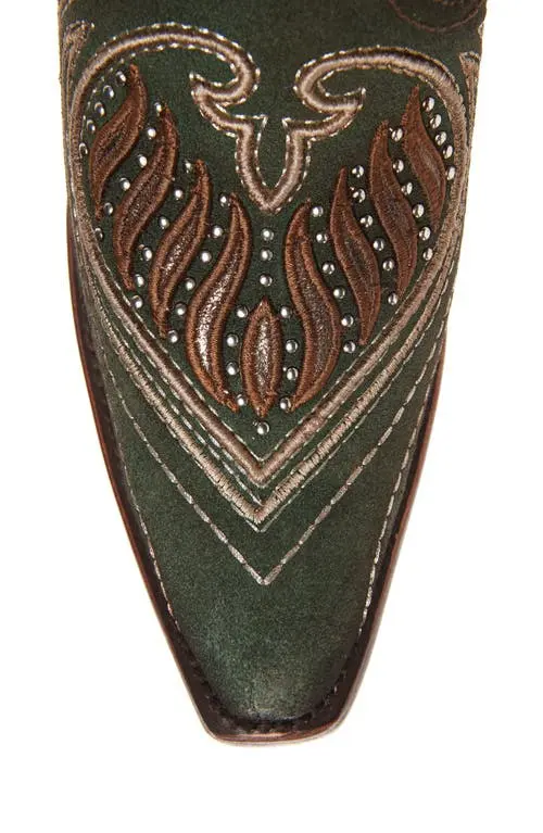 CORRAL Embroidered Overlay Western Boots
