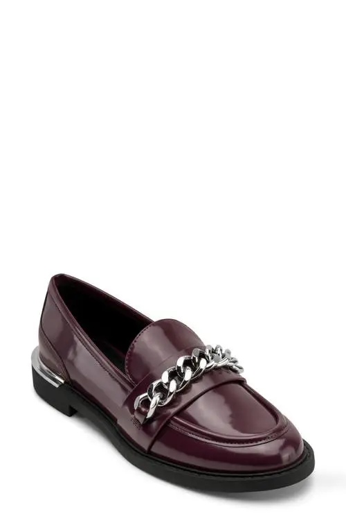 Dkny Ryleigh Chain Loafer - Burgundy