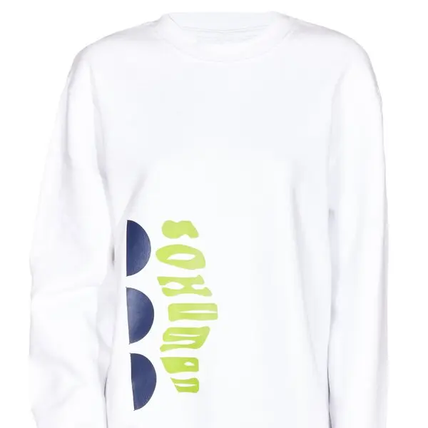 SOHUMAN Organic Cotton Sweatshirt - White