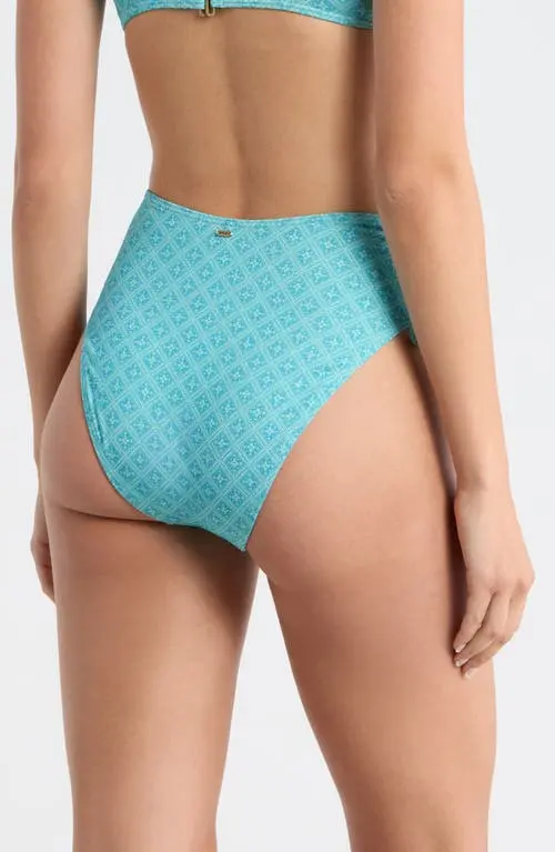 Rip Curl Geometric Print Bikini Bottoms