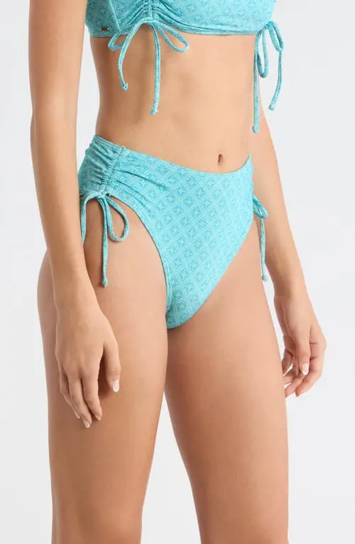 Rip Curl Geometric Print Bikini Bottoms