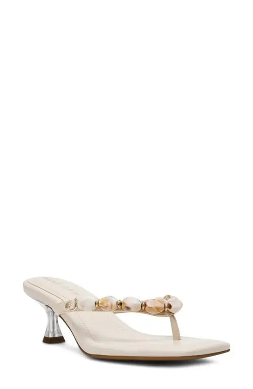 Anne Klein Gwenn Embellished Thong Sandal