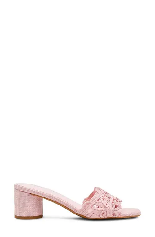 Anne Klein Woven Flores Slide Sandal