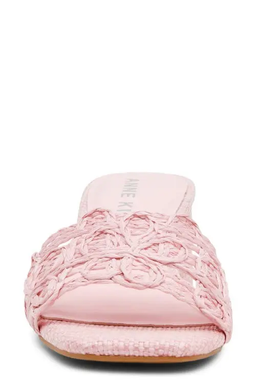 Anne Klein Woven Flores Slide Sandal