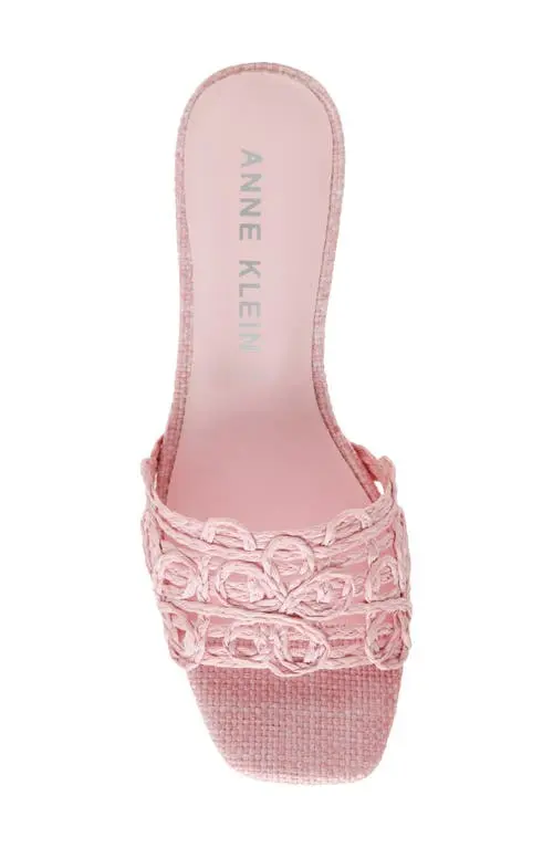Anne Klein Woven Flores Slide Sandal