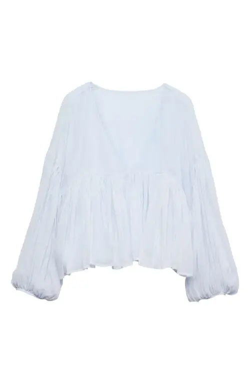 Vero Moda Balloon Sleeve V-neck Top