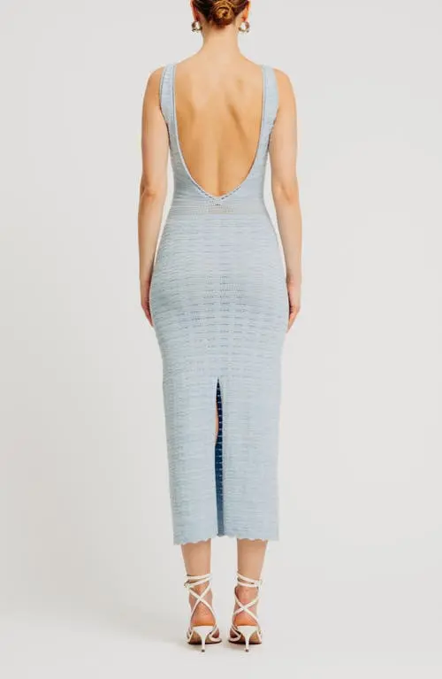 Torn By Ronny Kobo Mindy Sleeveless Knit Midi Dress