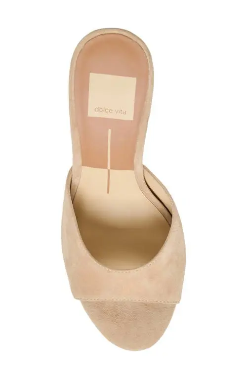 Dolce Vita Rosha Slide Sandal - Camel Suede