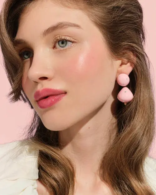 SAULE LABEL Nina Drop Earrings - Ballet