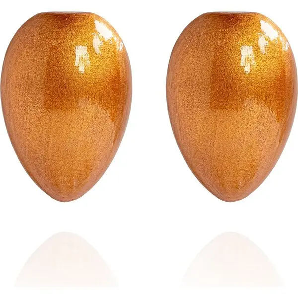 SAULE LABEL Juno Earrings - Molten Copper