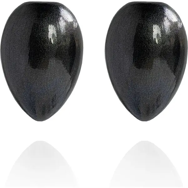 SAULE LABEL Juno Earrings - Phantom Black