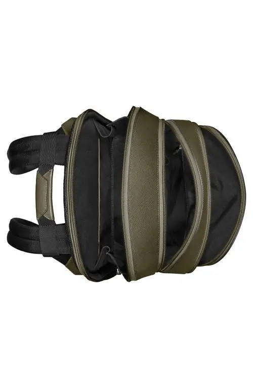 Montblanc Sartorial Leather Backpack - Khaki