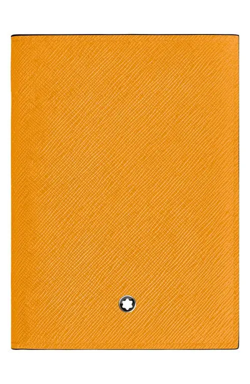 Montblanc Sartorial Leather Passport Case - Yellow