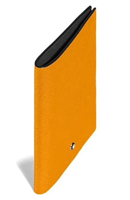 Montblanc Sartorial Leather Passport Case