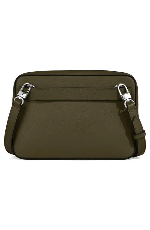 Montblanc Sartorial Leather Crossbody Bag - Khaki