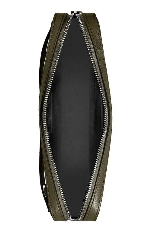 Montblanc Sartorial Leather Crossbody Bag - Khaki